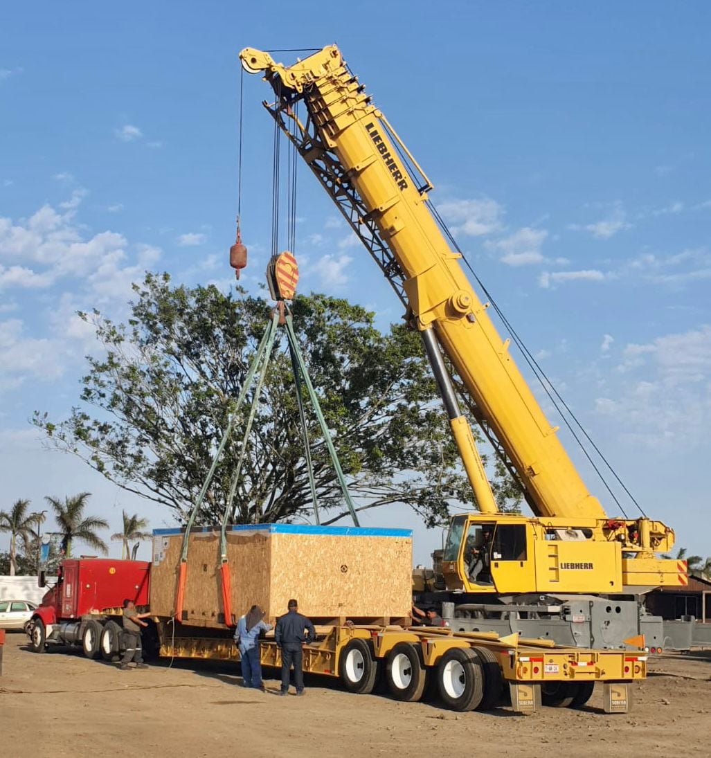 Grúas Industriales - Transporte de Carga Dimensionada en Altamira